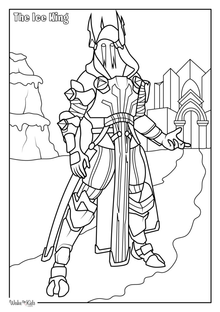 Fortnite Coloring Pages (Free Printable PDFs) | WakeTheKids