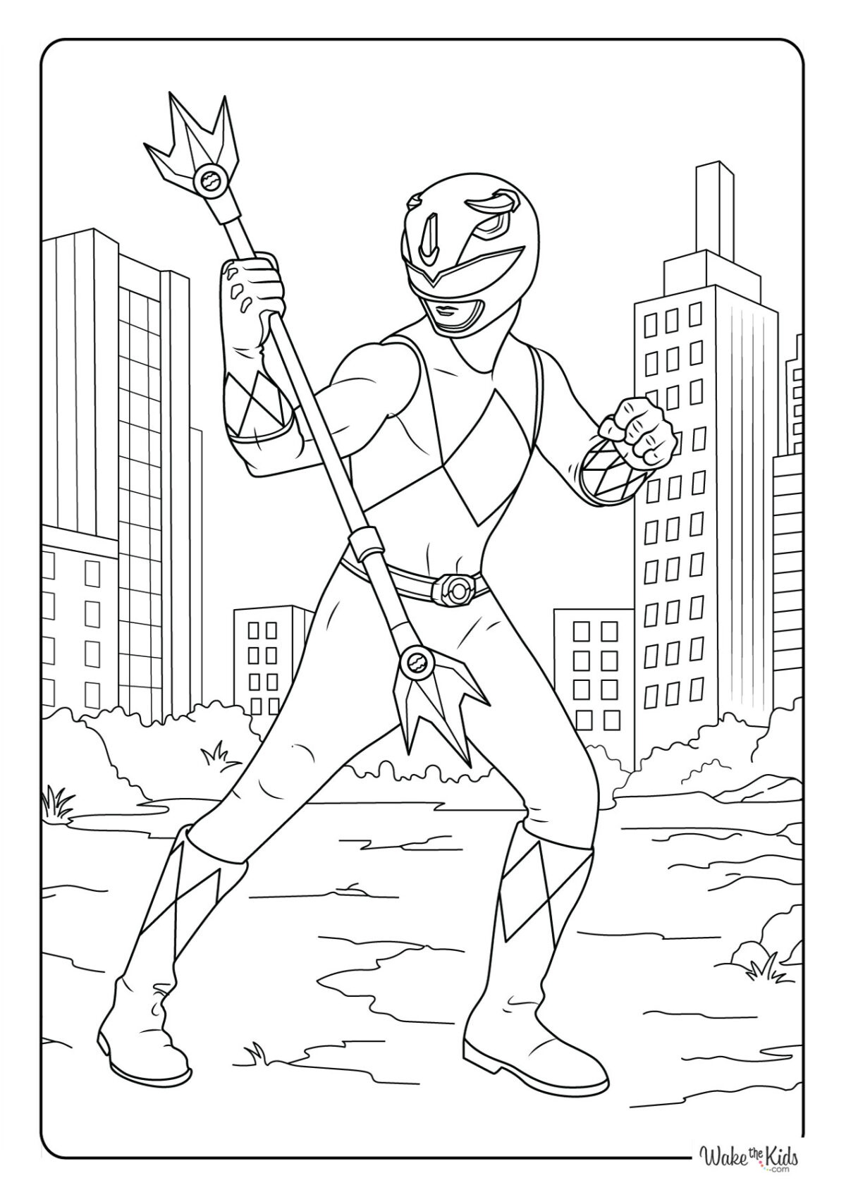 Power Rangers Coloring Pages (Free Printable PDFs) | WakeTheKids