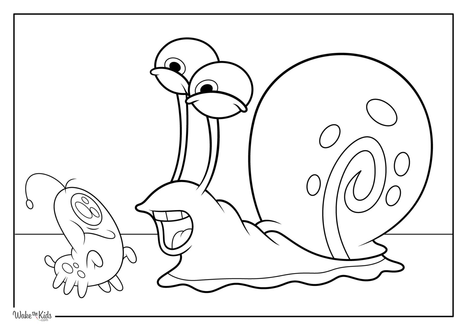 SpongeBob SquarePants Coloring Pages (Free Printable PDFs) | WakeTheKids