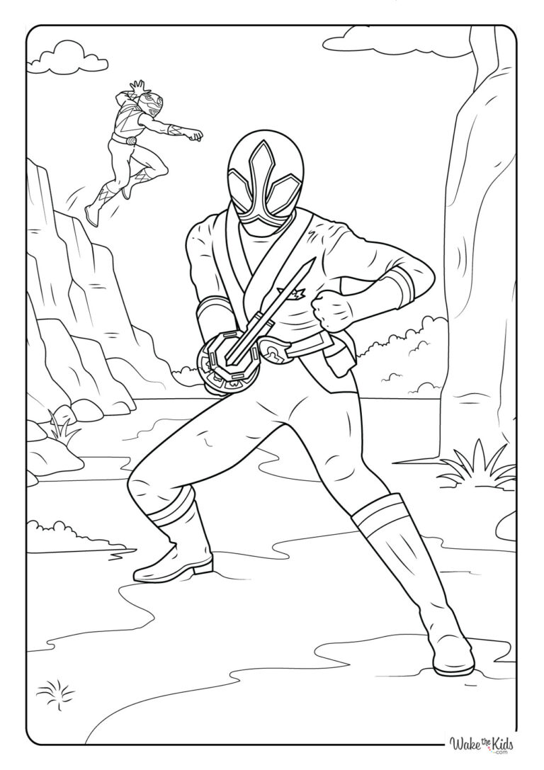 Power Rangers Coloring Pages (Free Printable PDFs) | WakeTheKids