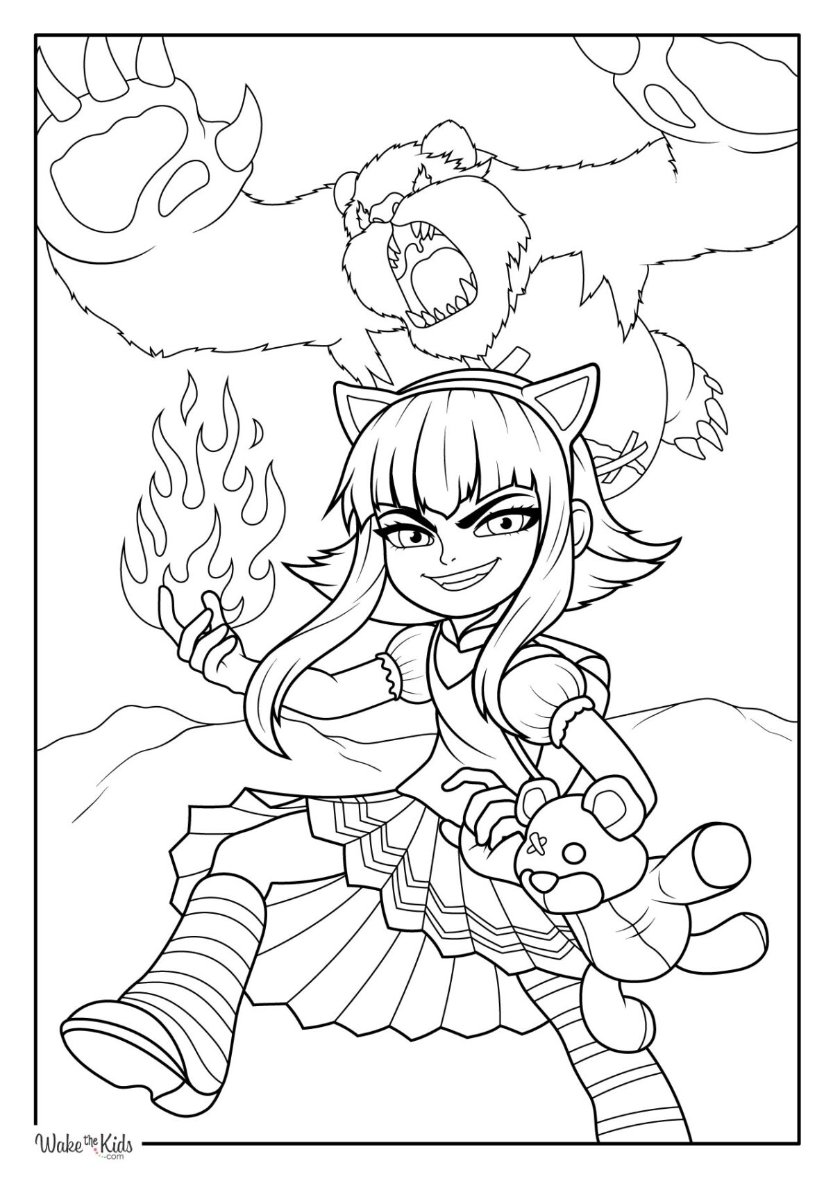 League of Legends Coloring Pages (Free Printable PDFs) | WakeTheKids