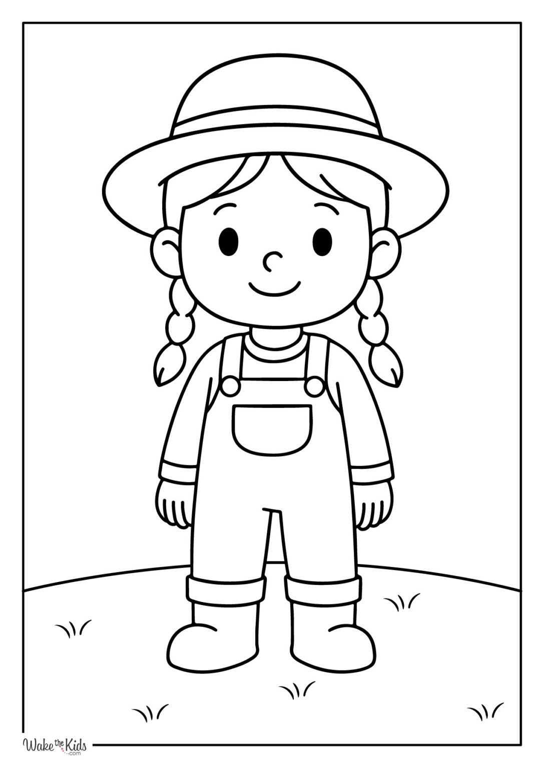 Farmer Coloring Pages (Free Printable PDFs) | WakeTheKids