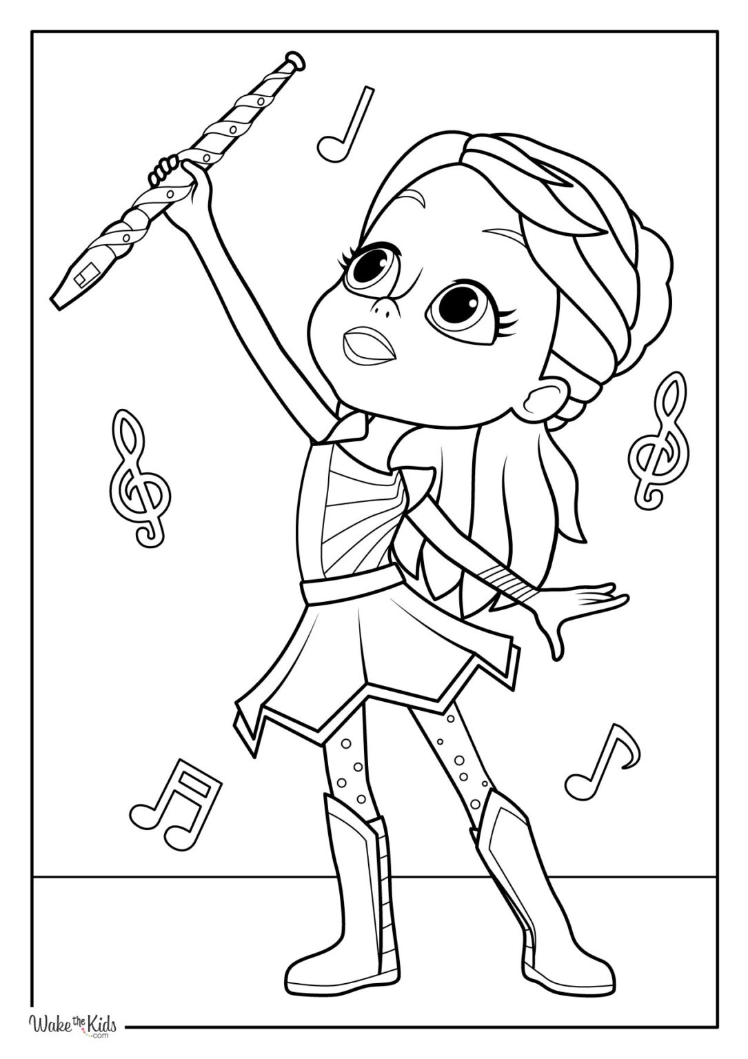 Rainbow Rangers Coloring Pages (Free Printable PDFs) | WakeTheKids