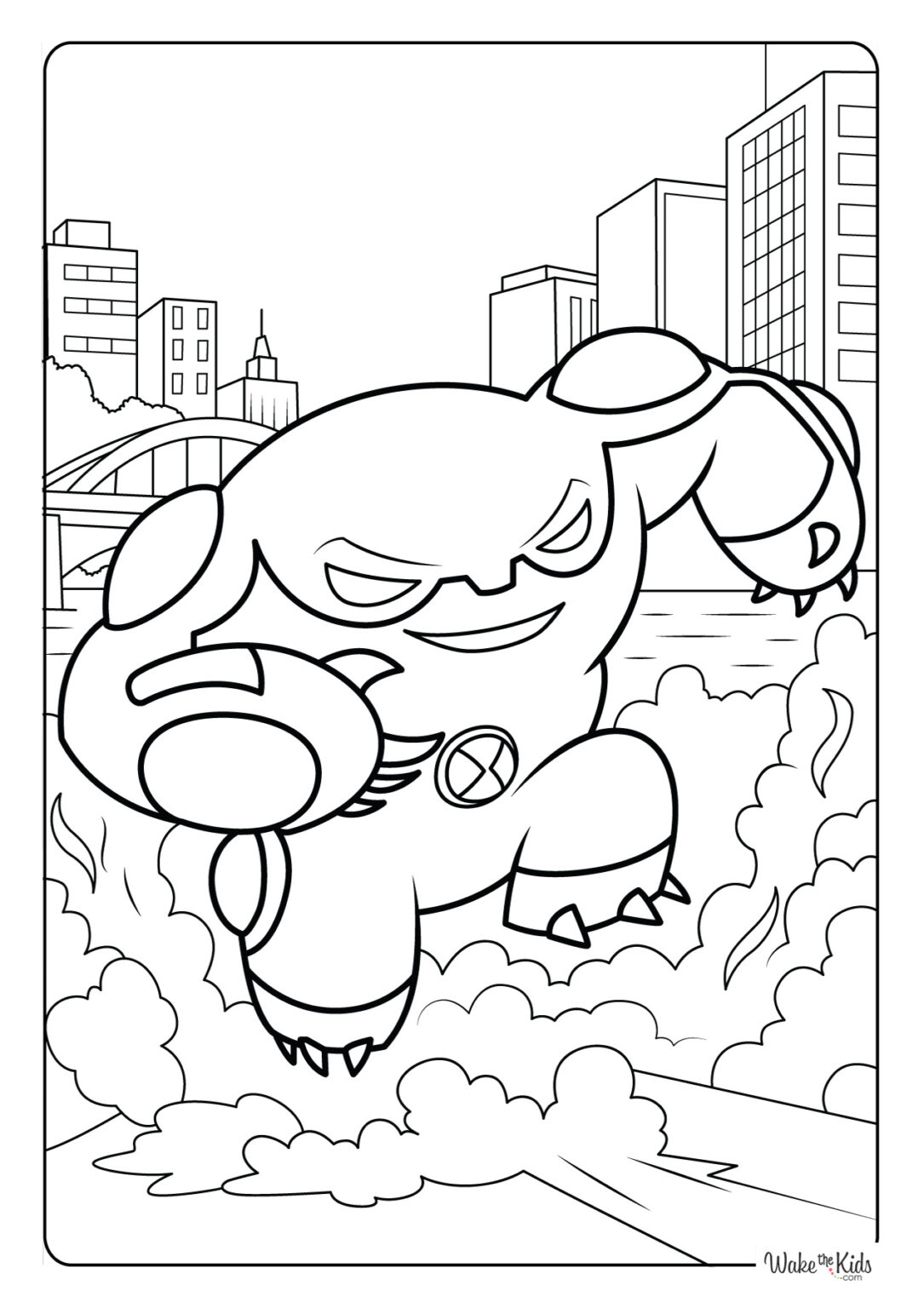 Ben 10 Coloring Pages Free Printable Pdfs Wakethekids