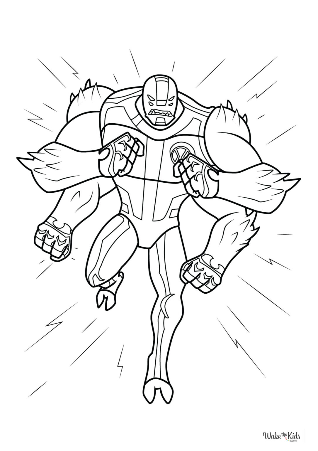 Ben 10 Coloring Pages (Free Printable PDFs) | WakeTheKids