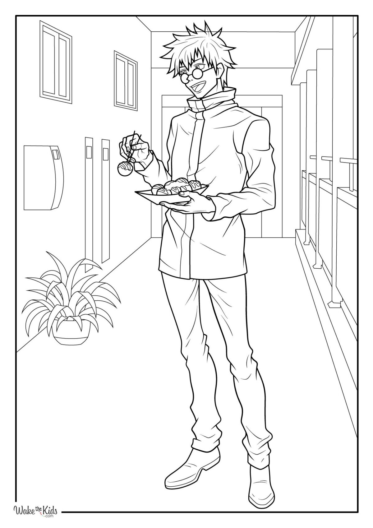 Jujutsu Kaisen Coloring Pages (Free Printable PDFs) | WakeTheKids