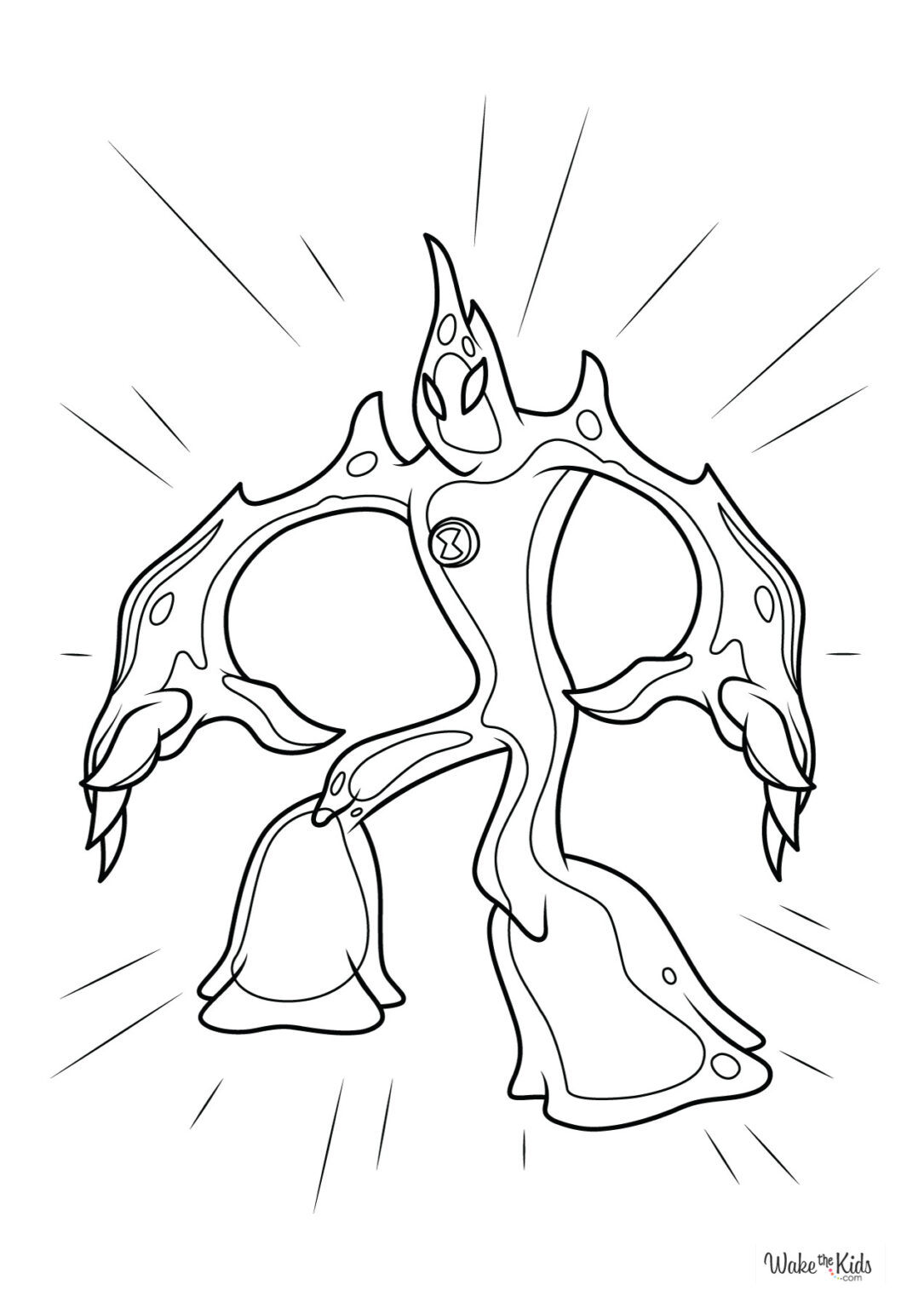 Ben 10 Coloring Pages (Free Printable PDFs) | WakeTheKids