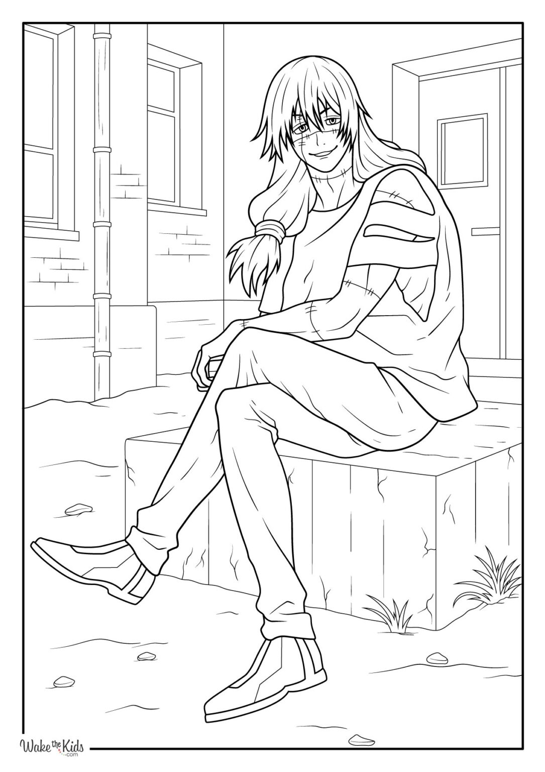 Jujutsu Kaisen Coloring Pages (Free Printable PDFs) | WakeTheKids