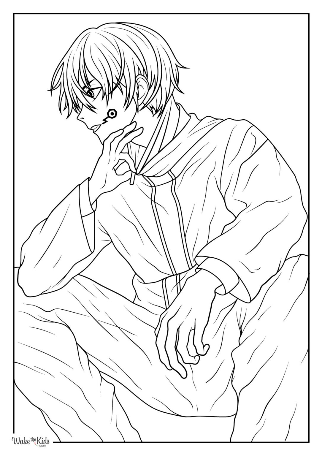 Jujutsu Kaisen Coloring Pages (Free Printable PDFs) | WakeTheKids