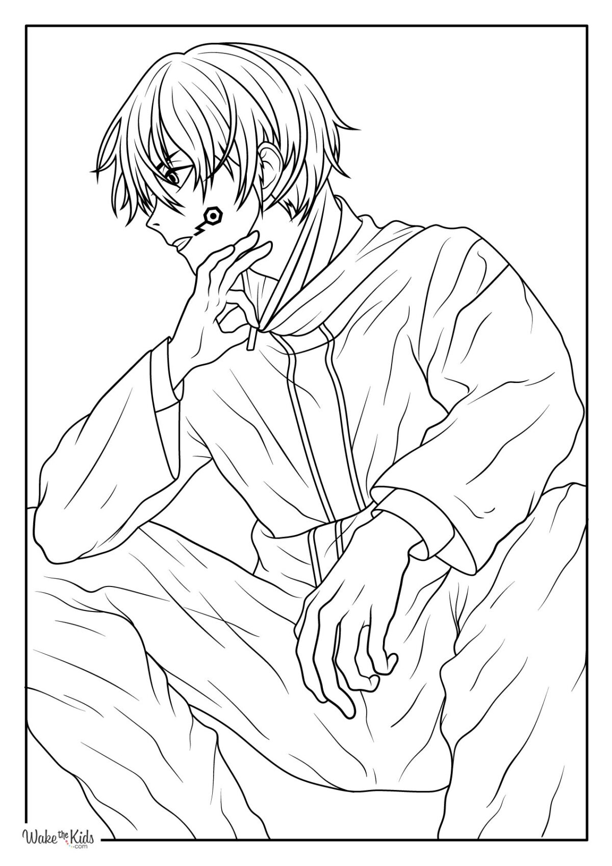 Jujutsu Kaisen Coloring Pages (Free Printable PDFs) | WakeTheKids