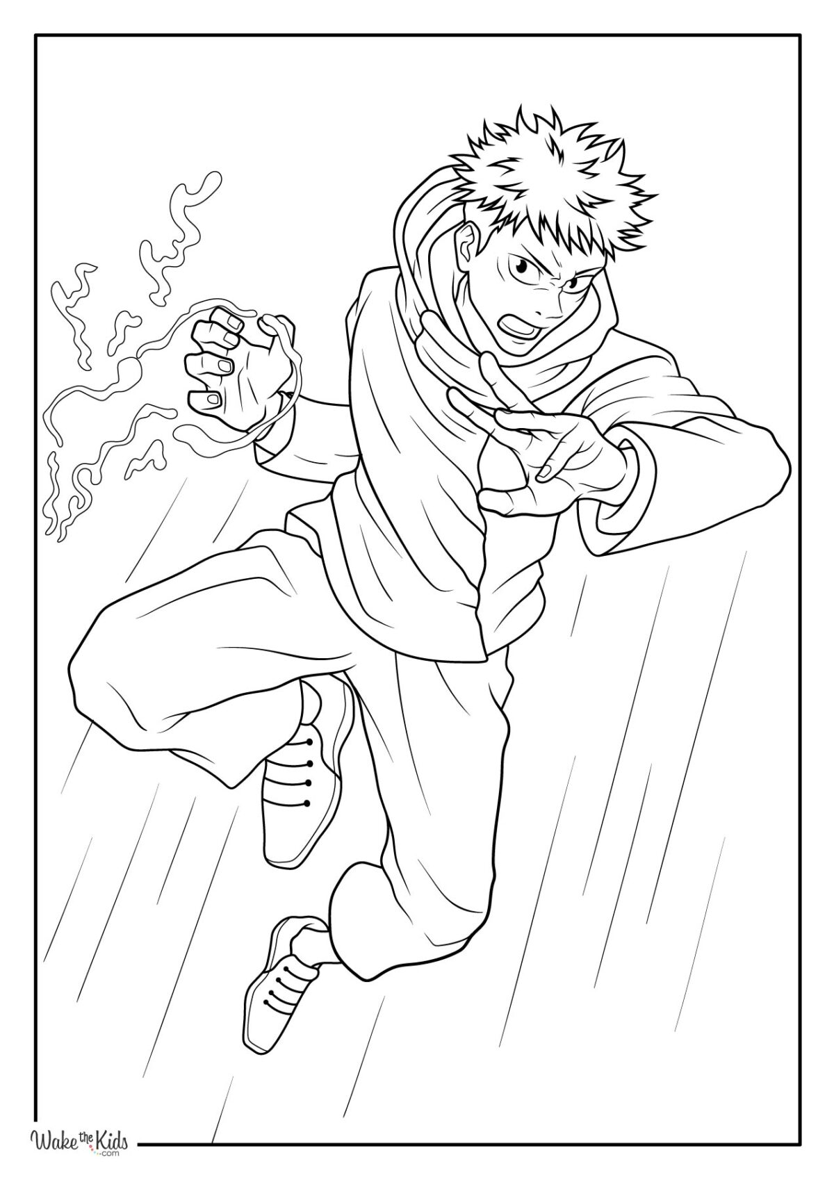 Jujutsu Kaisen Coloring Pages (Free Printable PDFs) | WakeTheKids