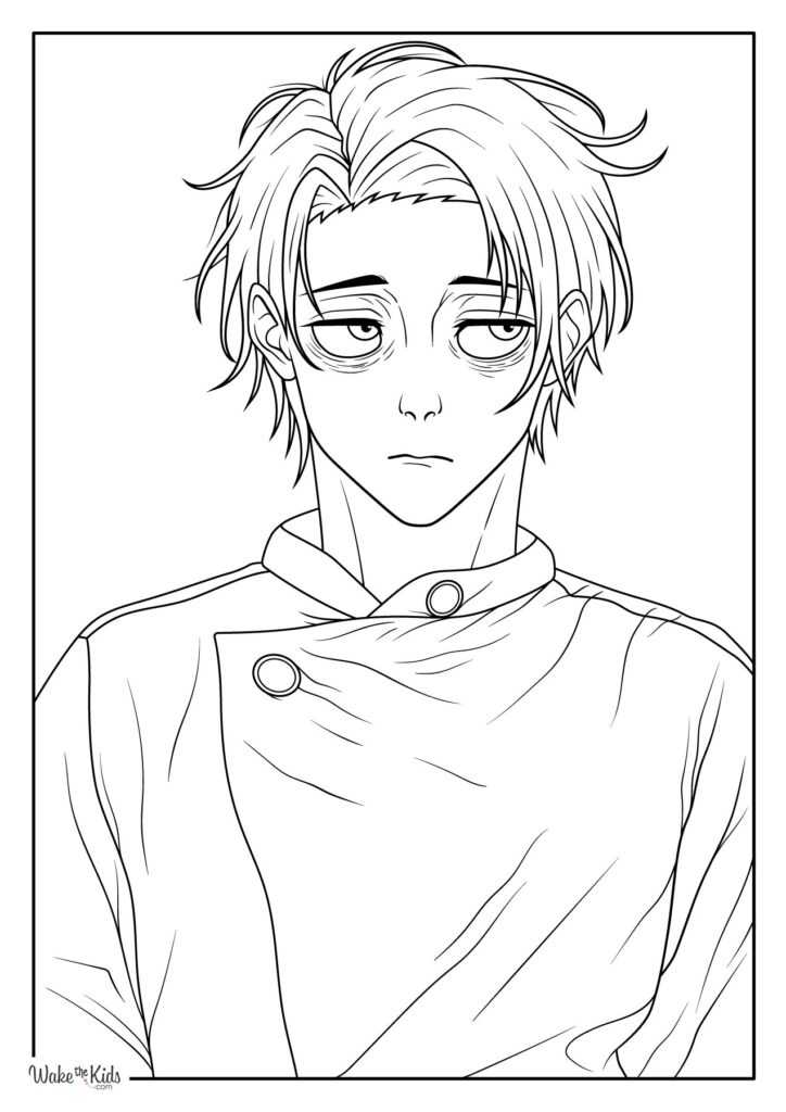 Jujutsu Kaisen Coloring Pages (Free Printable PDFs) | WakeTheKids
