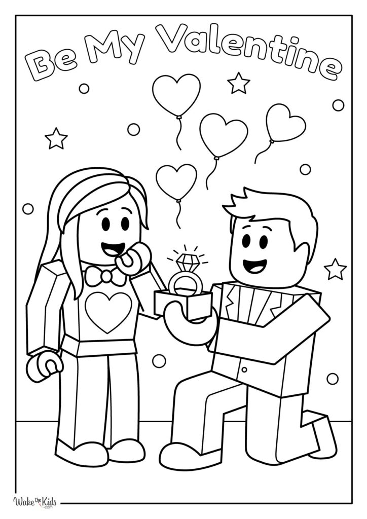 Roblox Coloring Pages (Free Printable PDFs) | WakeTheKids
