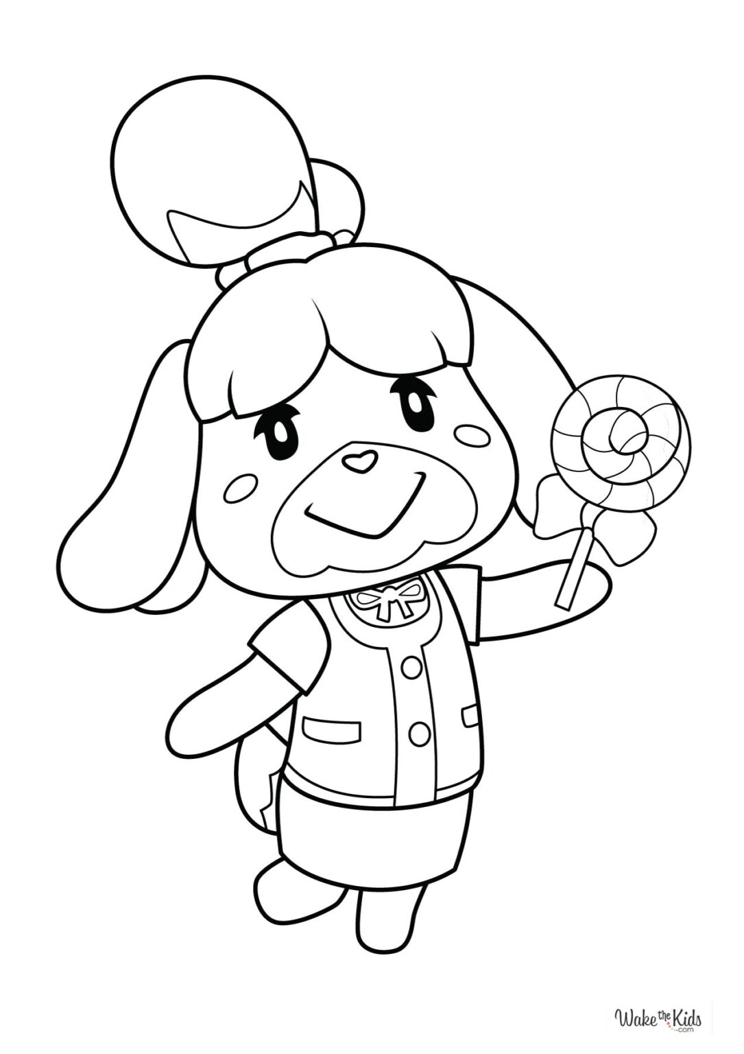 Animal Crossing Coloring Pages (Free Printable PDFs) | WakeTheKids