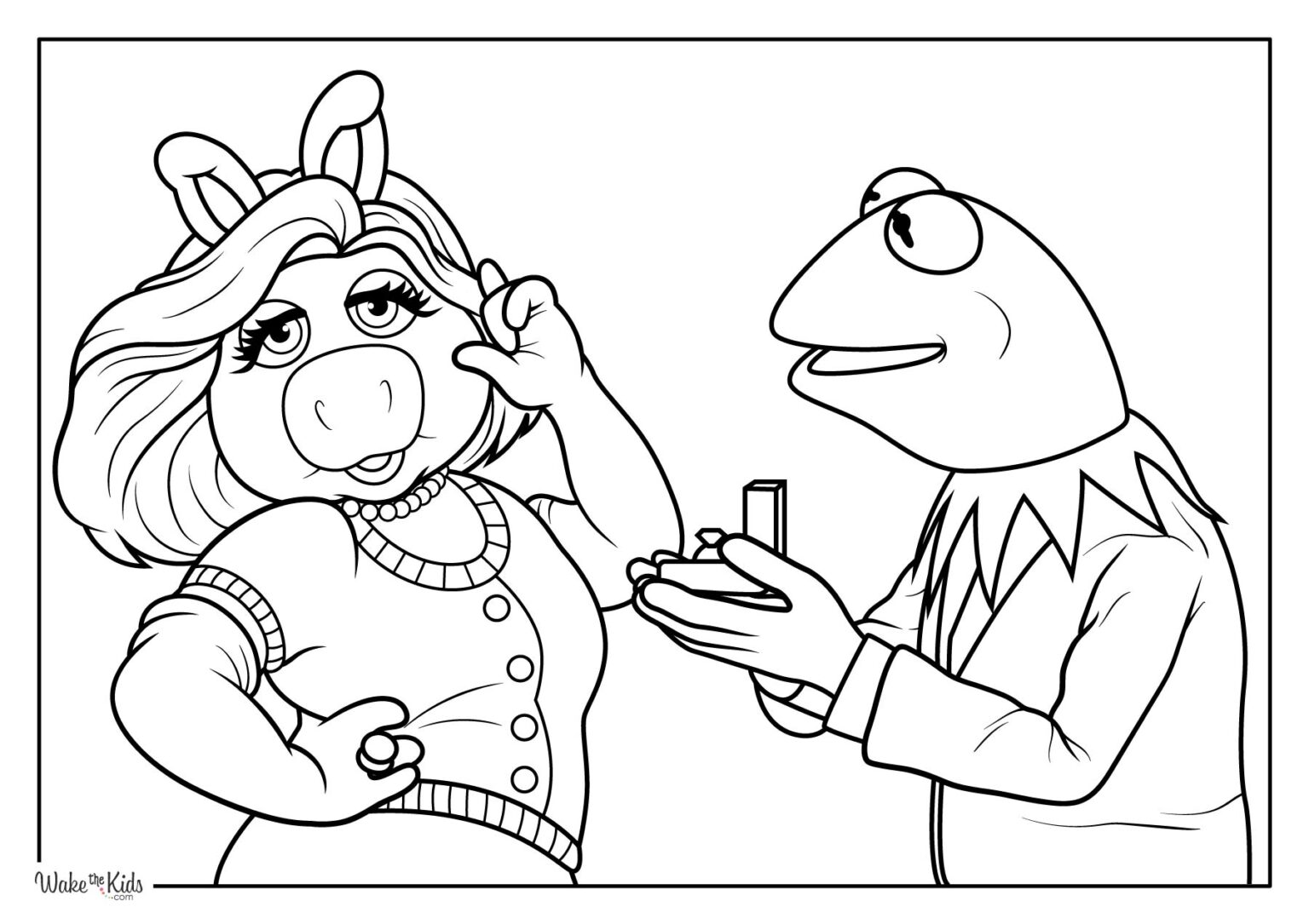 The Muppets Coloring Pages (Free Printable PDFs) | WakeTheKids