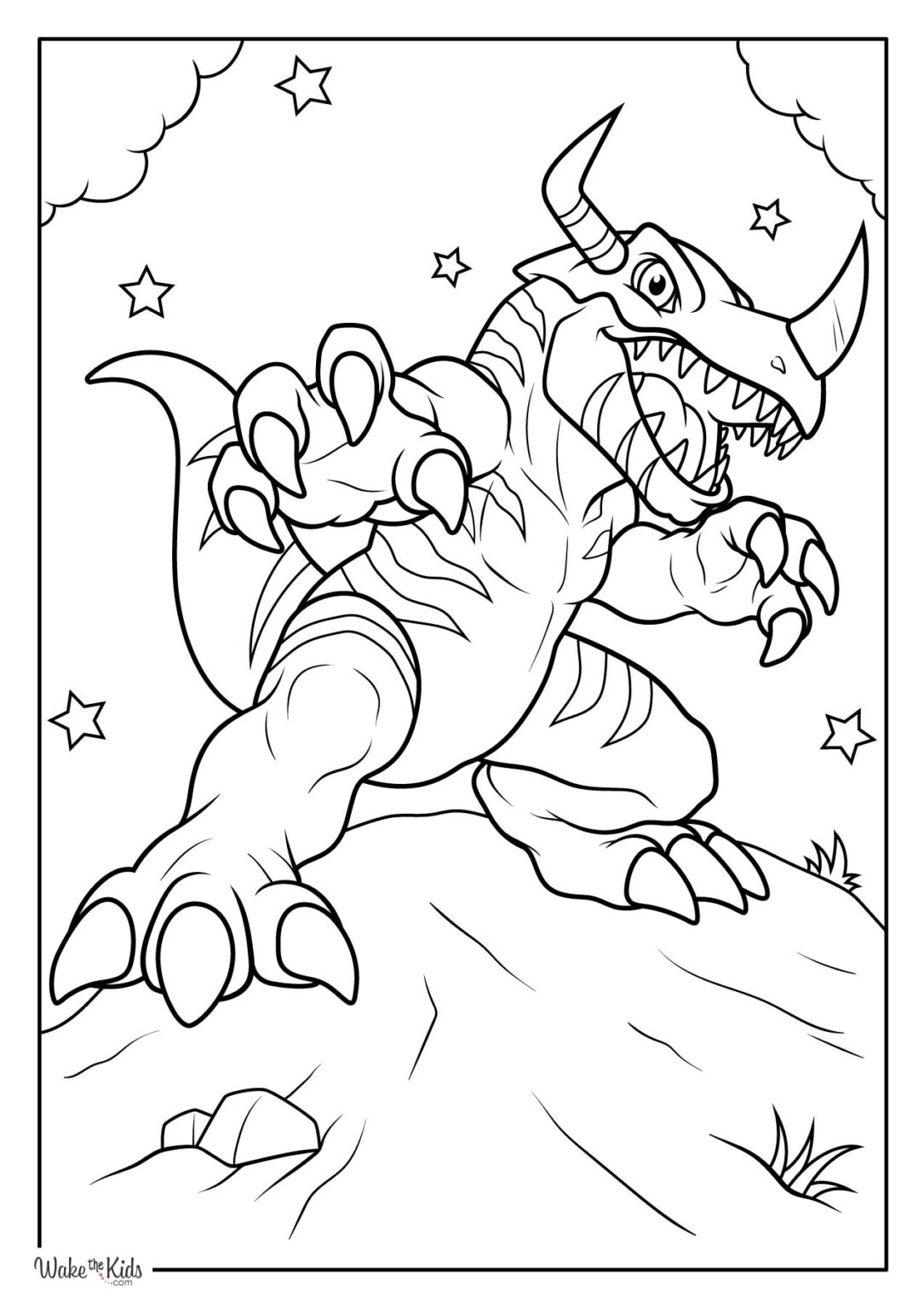 Digimon Coloring Pages (Free Printable PDFs) | WakeTheKids