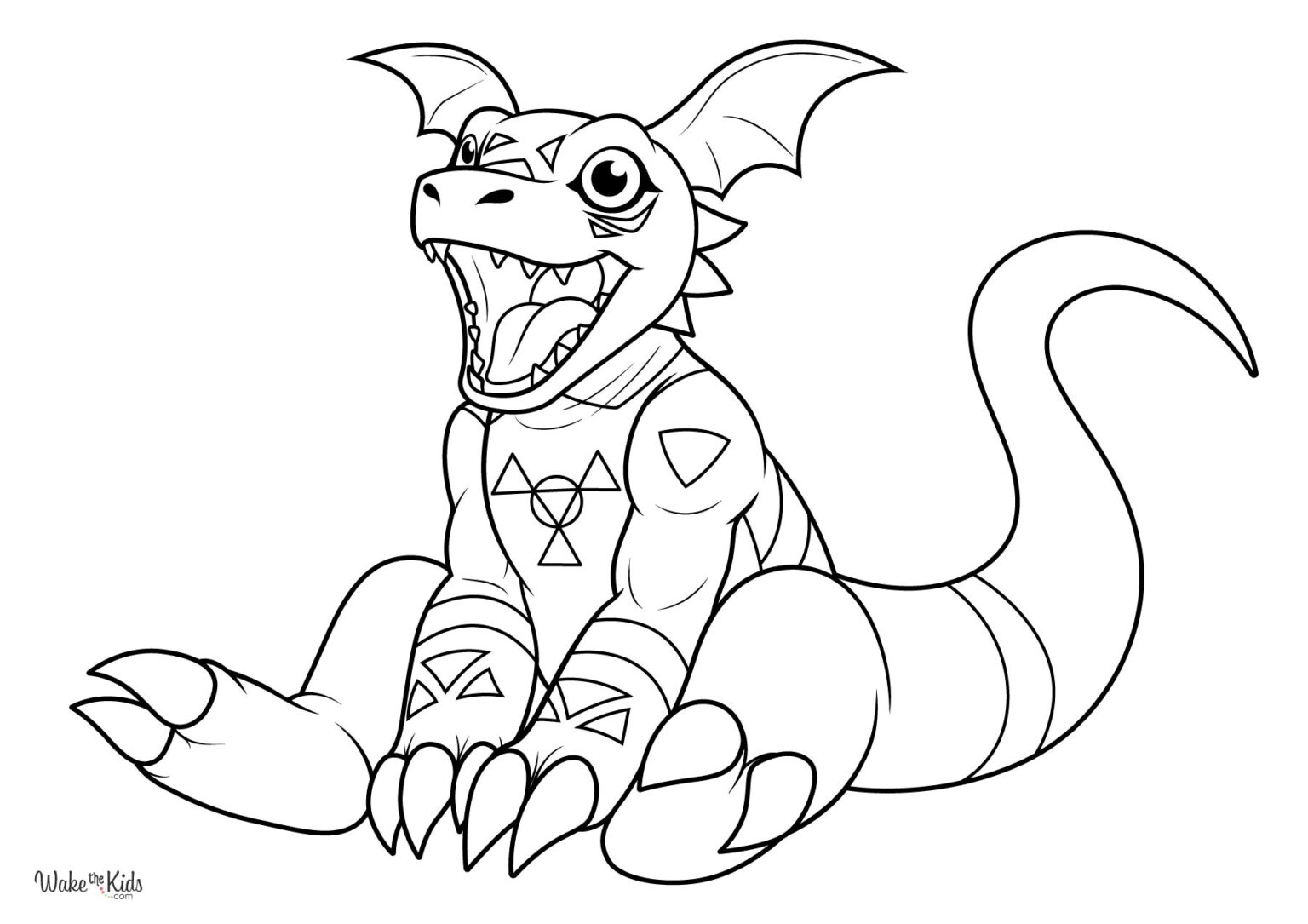 Digimon Coloring Pages (Free Printable PDFs) | WakeTheKids