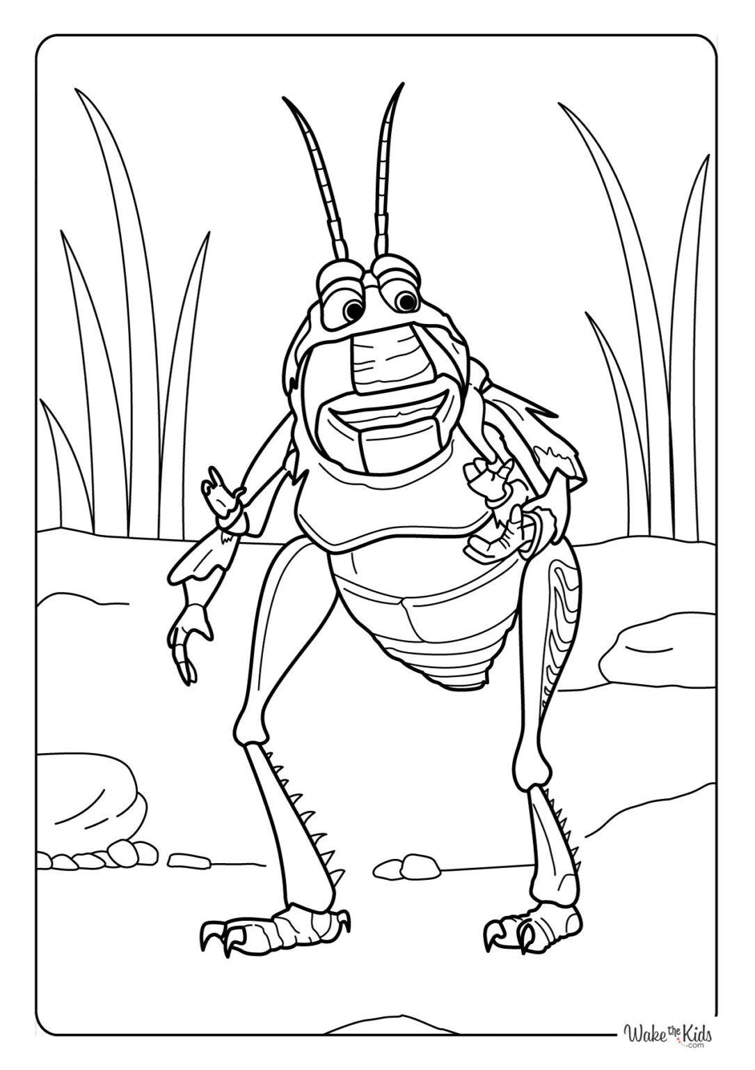 A Bug's Life Coloring Pages (Free Printable PDFs) | WakeTheKids