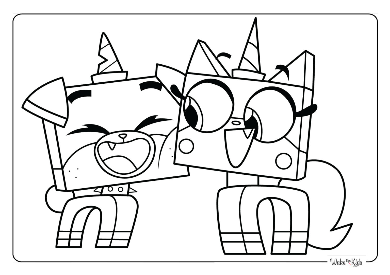 Unikitty Coloring Pages (Free Printable PDFs) | WakeTheKids