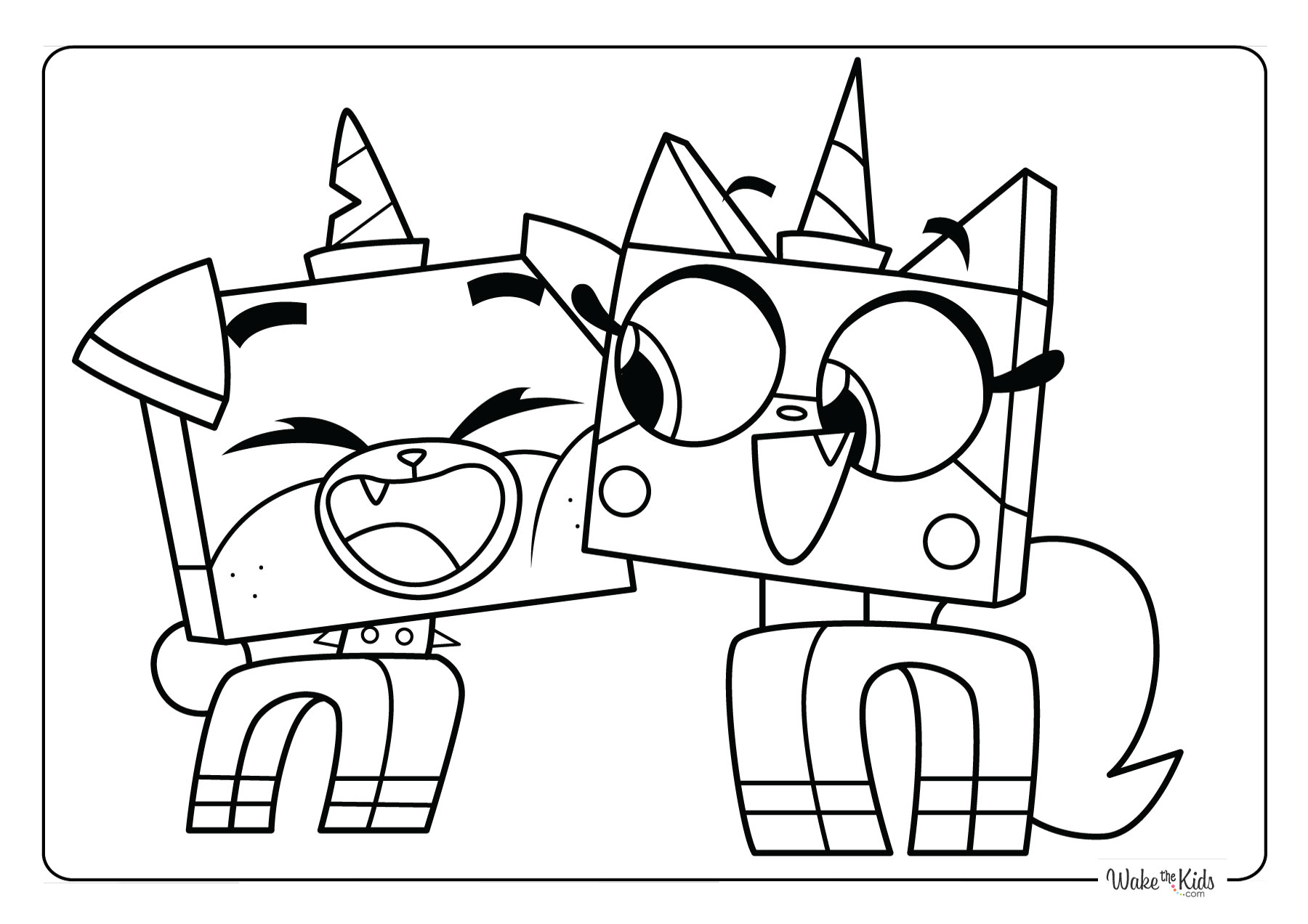 Unikitty Coloring Pages (Free Printable PDFs) | WakeTheKids