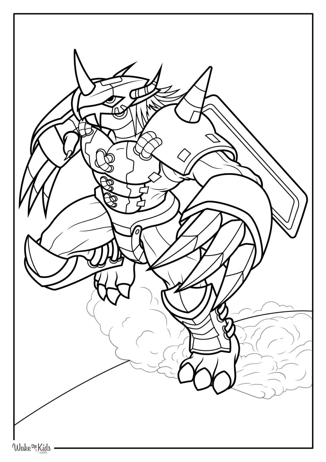 Digimon Coloring Pages (Free Printable PDFs) | WakeTheKids