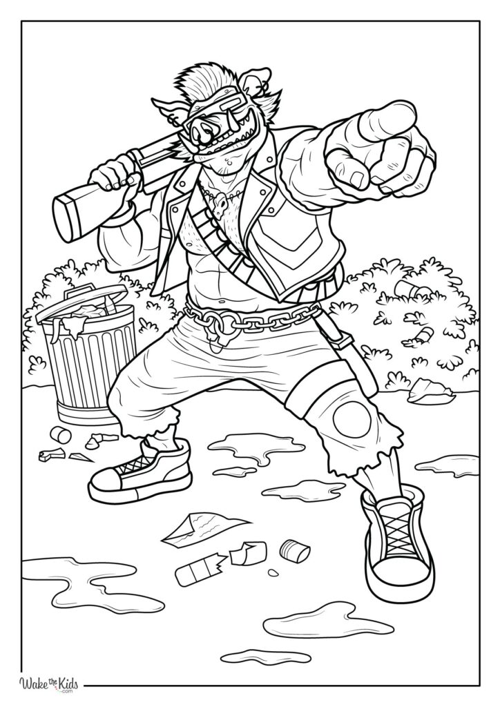Teenage Mutant Ninja Turtles Coloring Pages (Free Printable PDFs ...